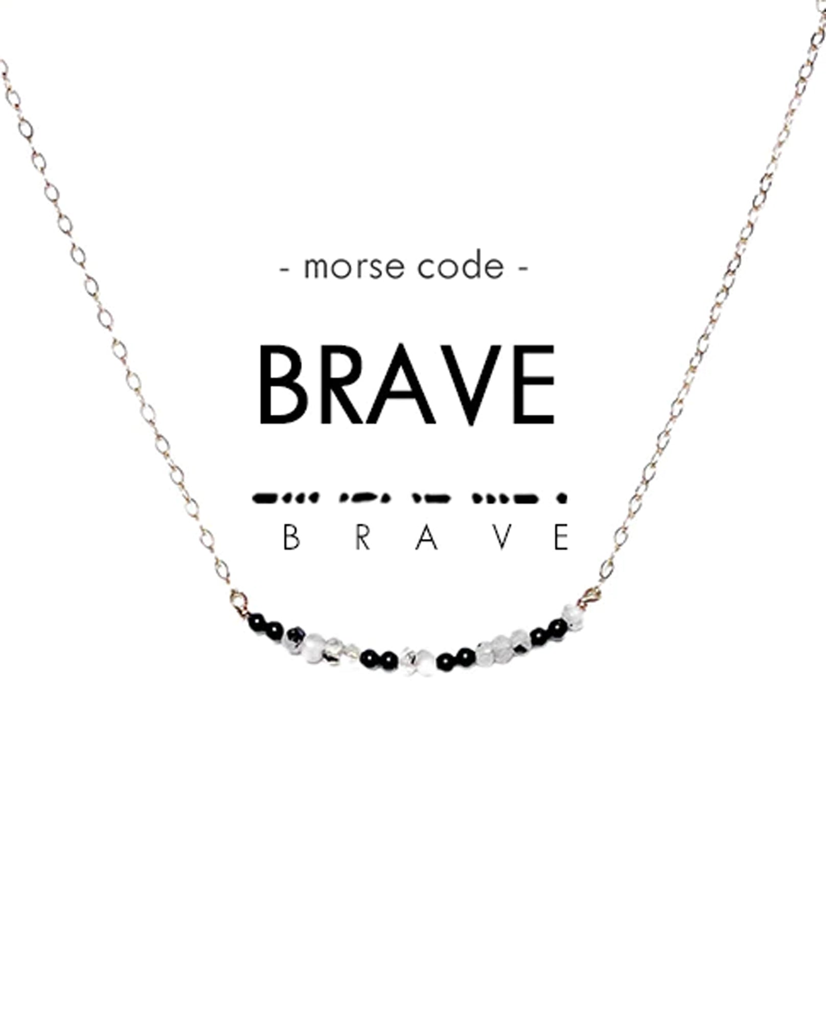 MORSE CODE NECKLACE – The Clothing Cove