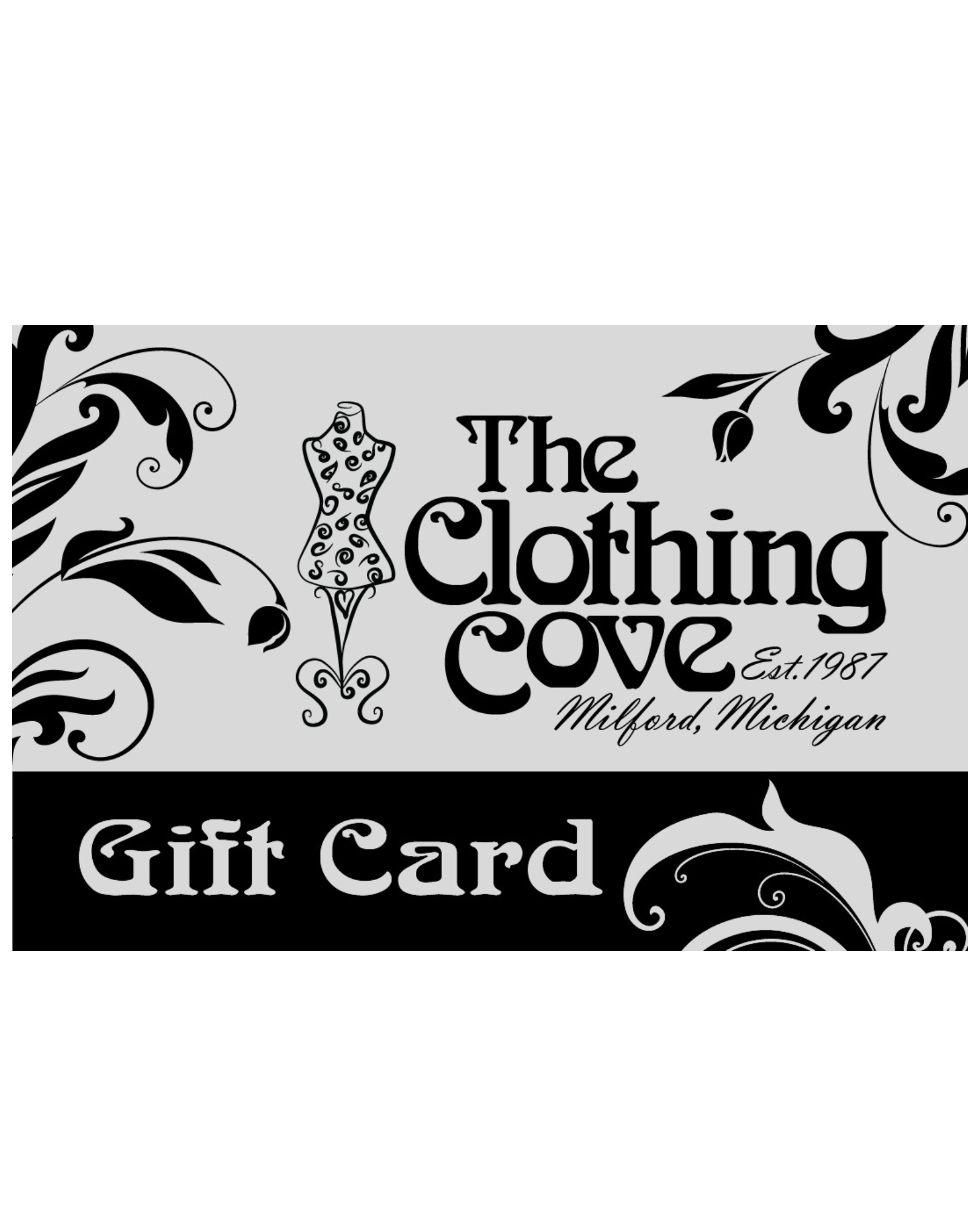 Gift Cards \ On-Line e-Gift Cards – The Clothing Cove