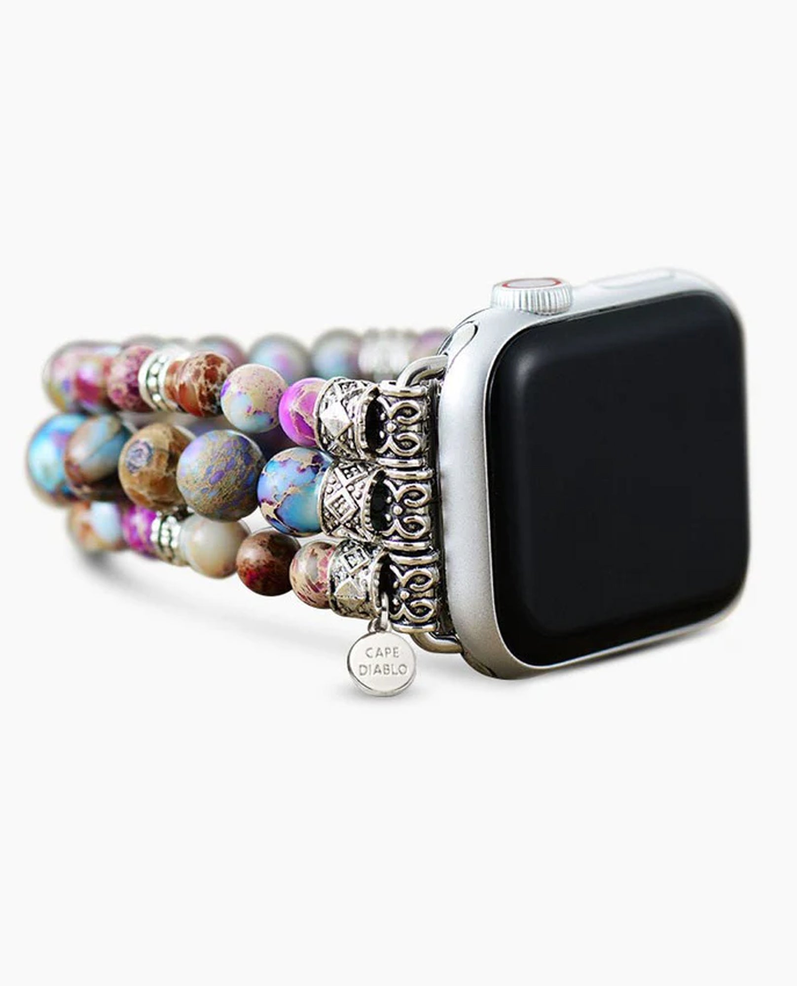 CAPE DIABLO AWSINTJAS INTENSE JASPER STRETCH APPLE WATCH STRAP – The ...