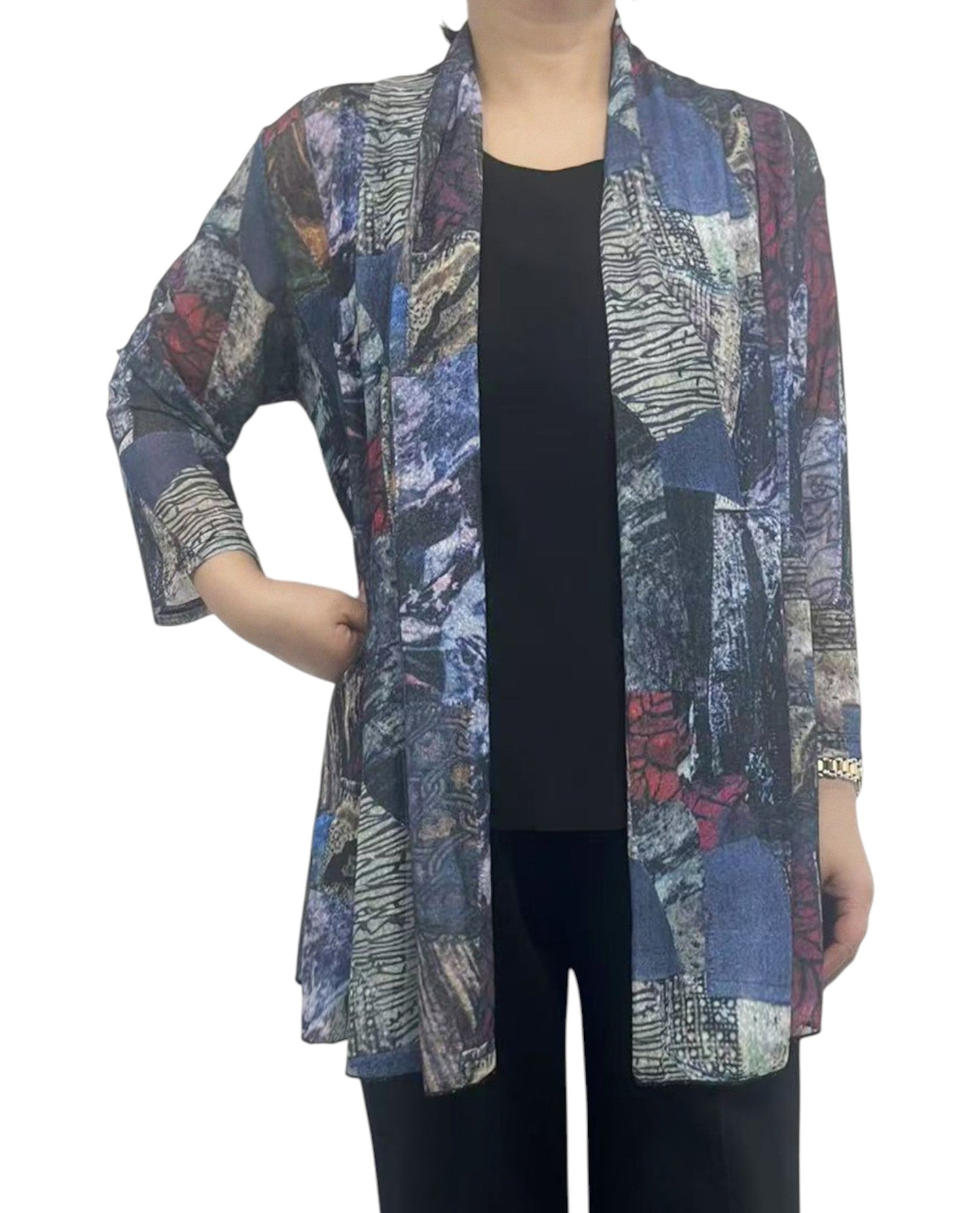 CREATION PRINT ONION SKIN CARDIGAN – The Clothing Cove