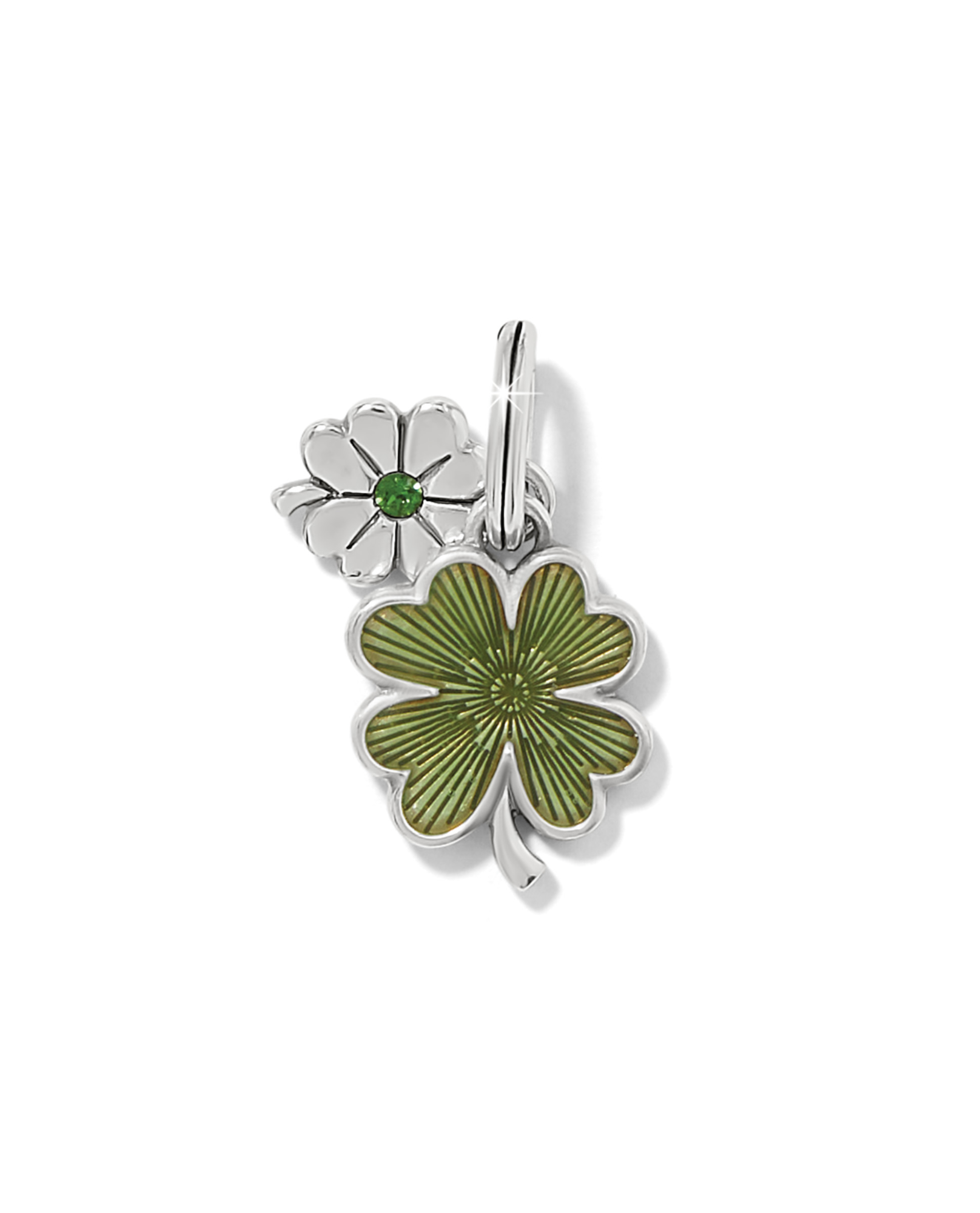 BRIGHTON JC7413 DOUBLE SHAMROCK CHARM – The Clothing Cove