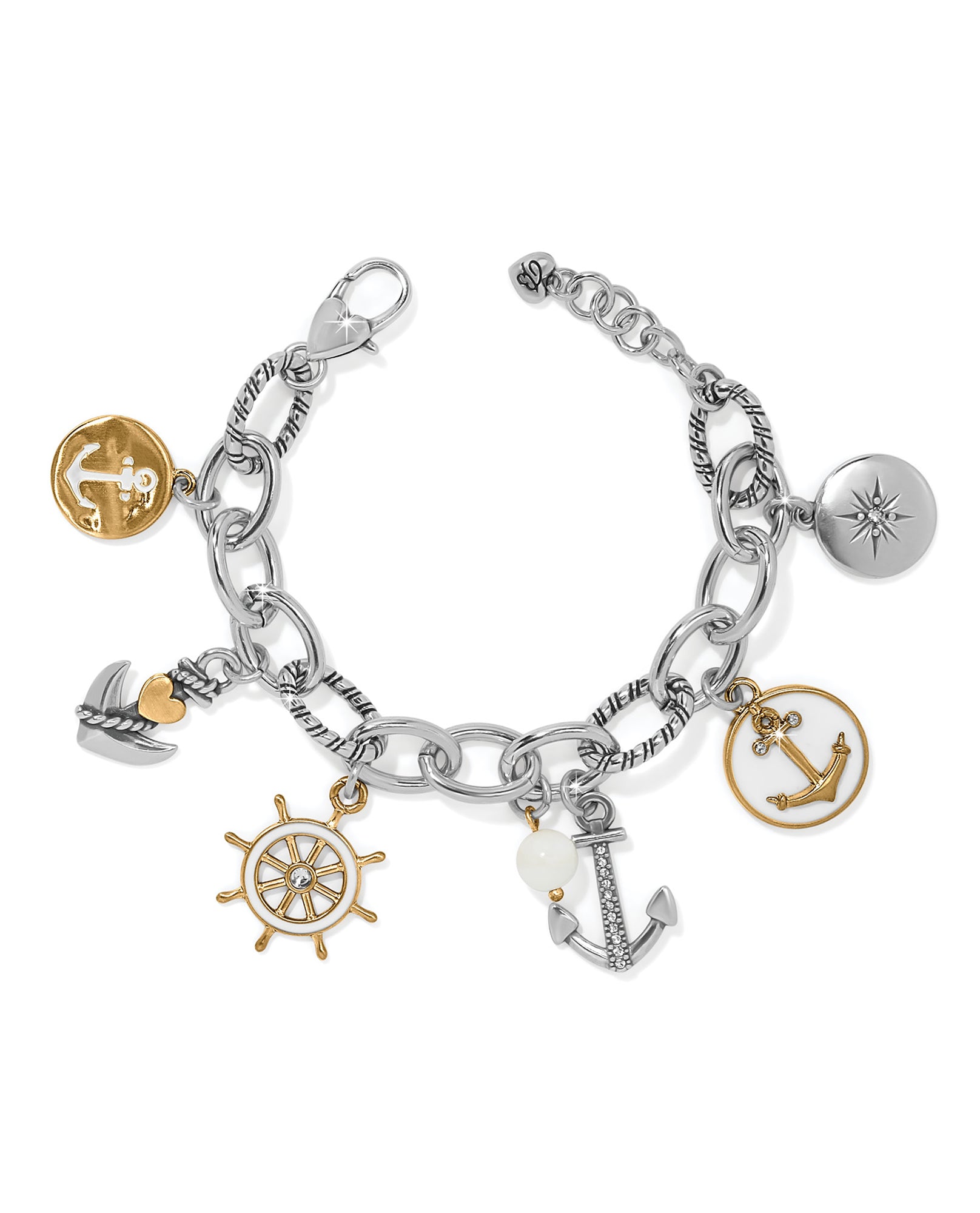 BRIGHTON JF0340 ANCHORS AWEIGH CHARM BRACELET - BRIGHTON JEWELRY – The ...