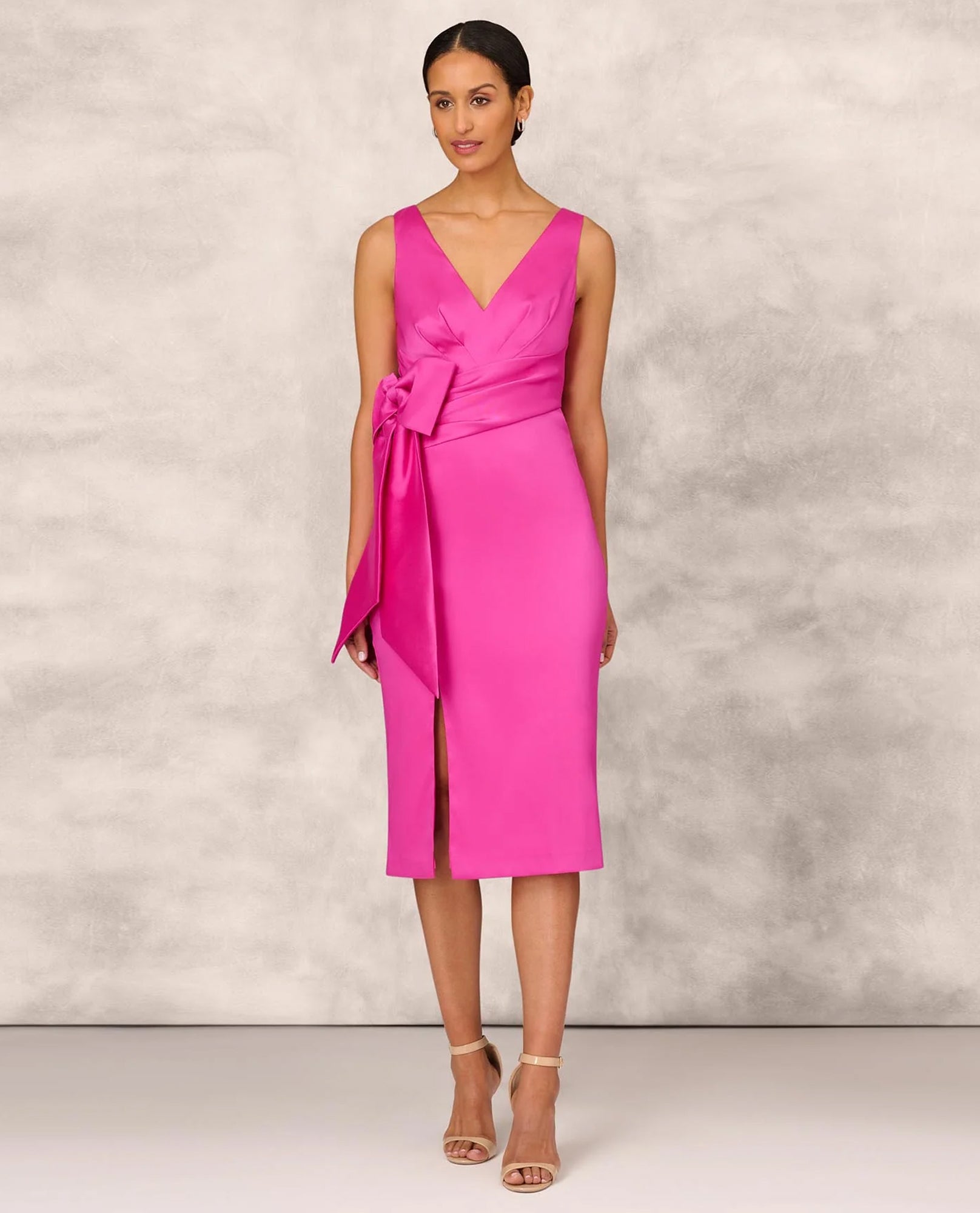 AIDAN MATTOX MD1E207082 SHUTTER PLEAT SATIN – The Clothing Cove