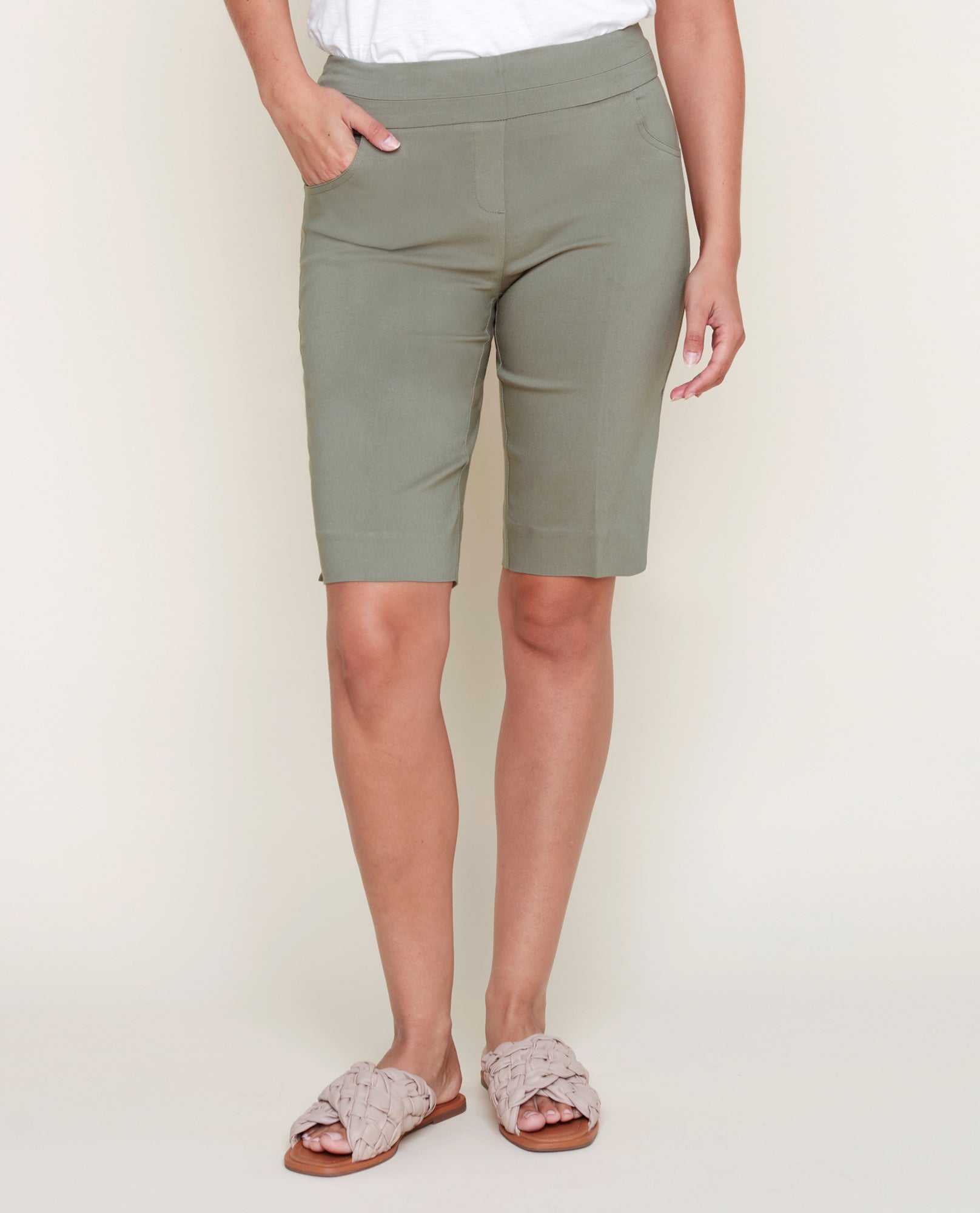 RENUAR R9030-E730 PULL ON BERMUDA SHORTS - FASHION COLORS – The ...