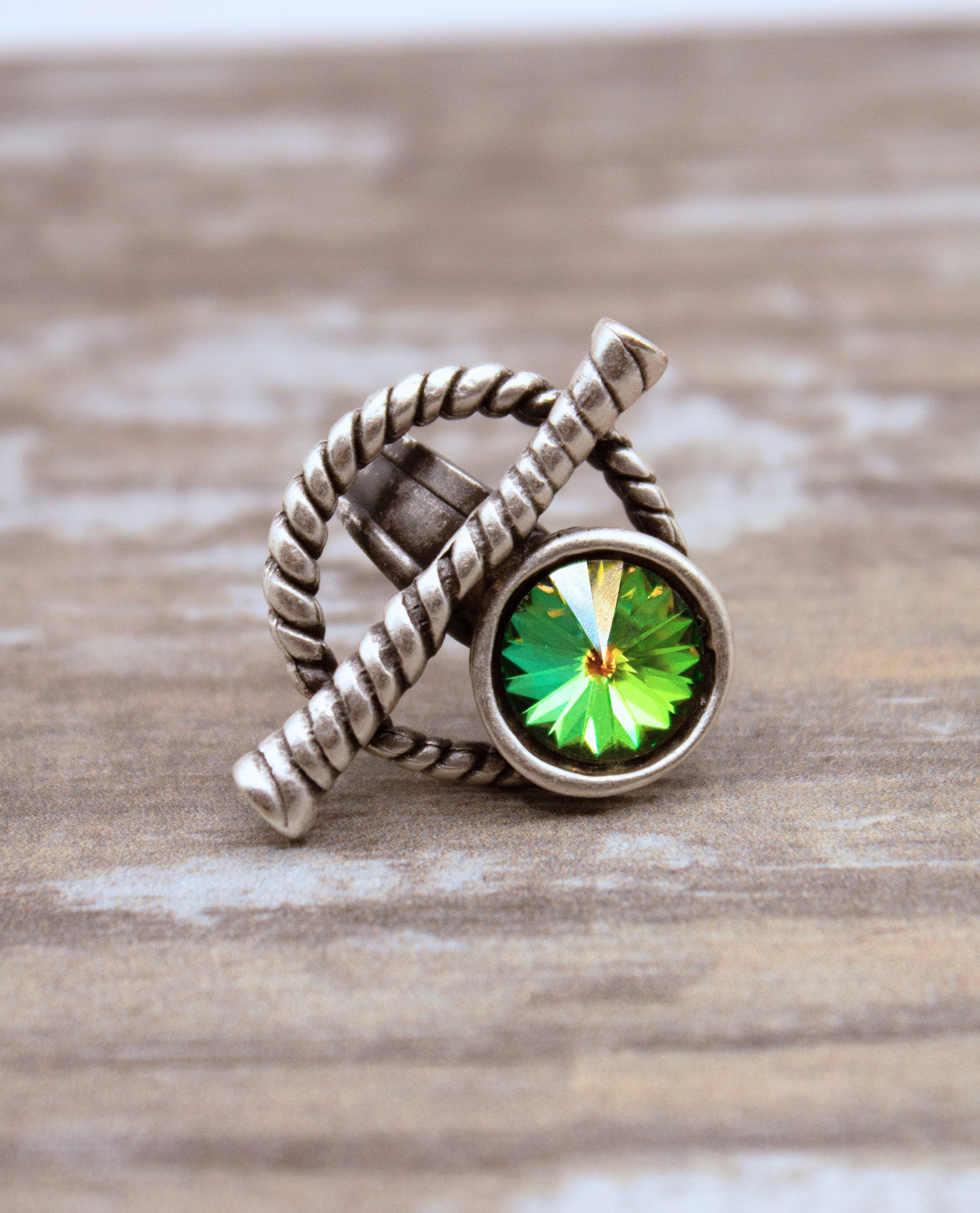 RMD MOUNTAIN PASS RING | Made in MI Swarovski Ring | Statement Ring ...