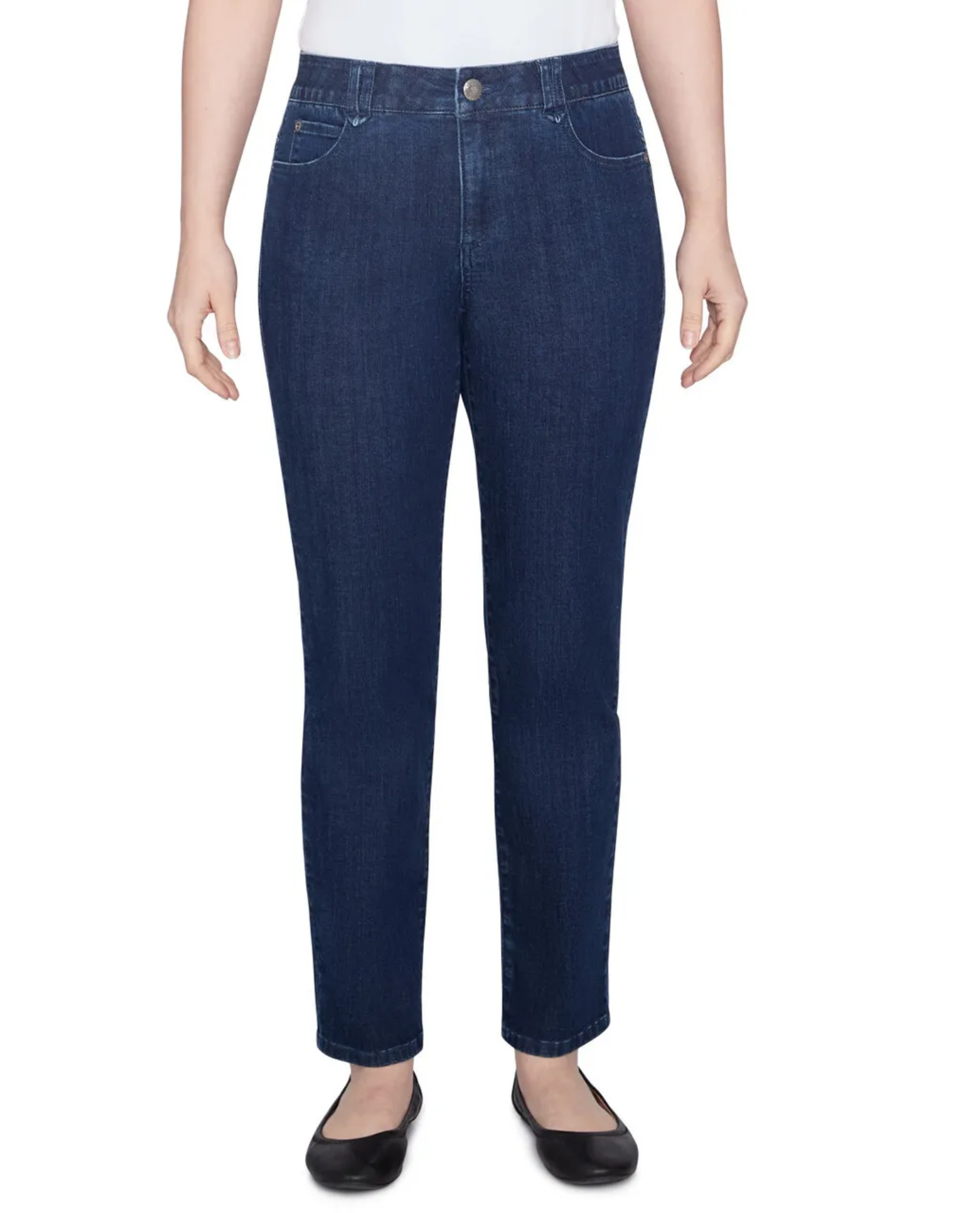 RUBY ROAD COMFORT STRETCH SLIM FIT JEANS – The Clothing Cove