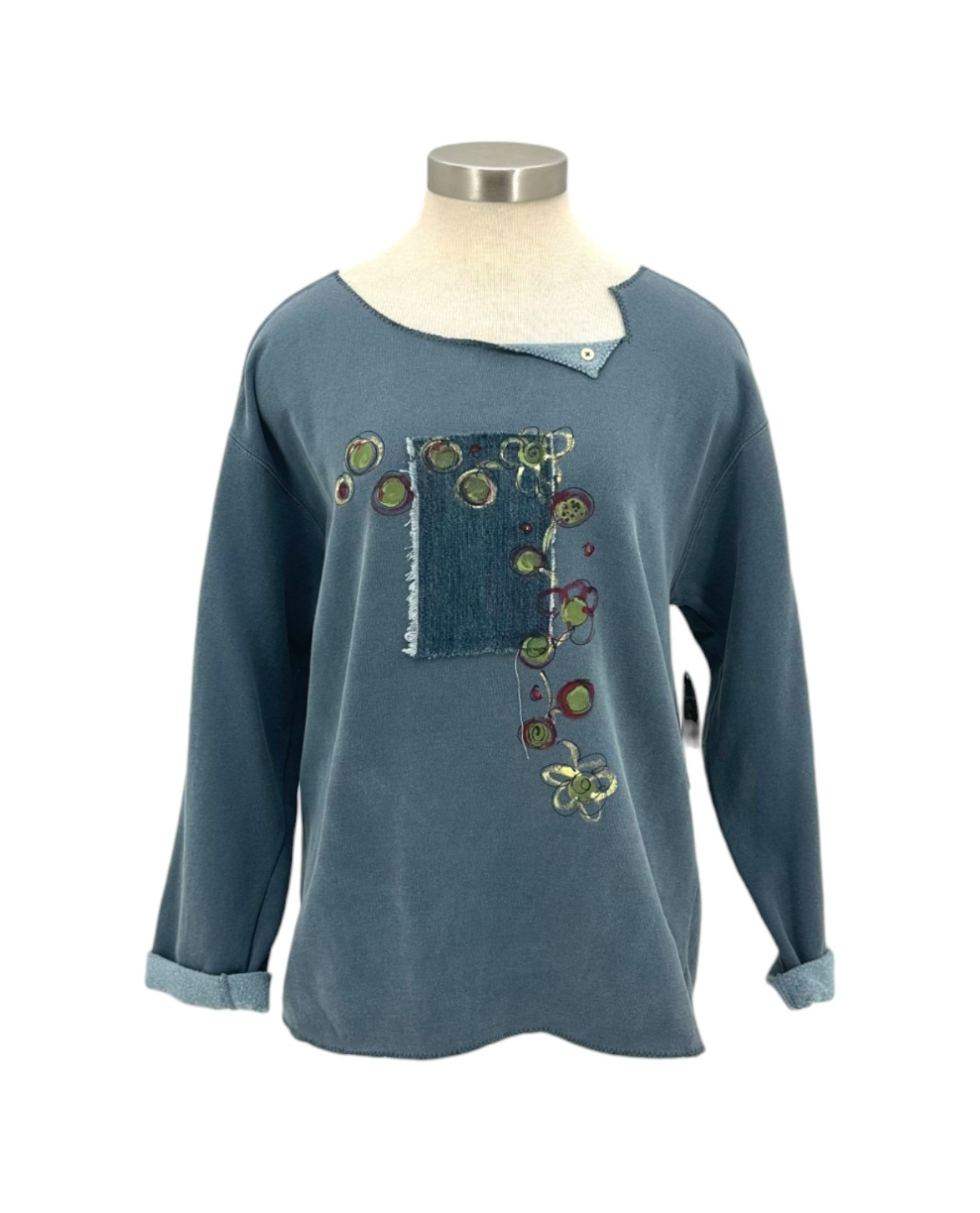 KUNKY'S DENIM LEXI SWEATSHIRT – The Clothing Cove