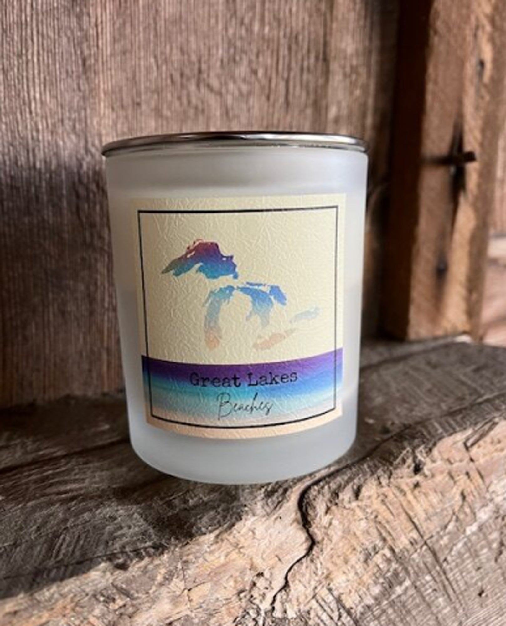 TRUE NORTH MICHIGAN 10 OZ FROSTED CANDLE – The Clothing Cove