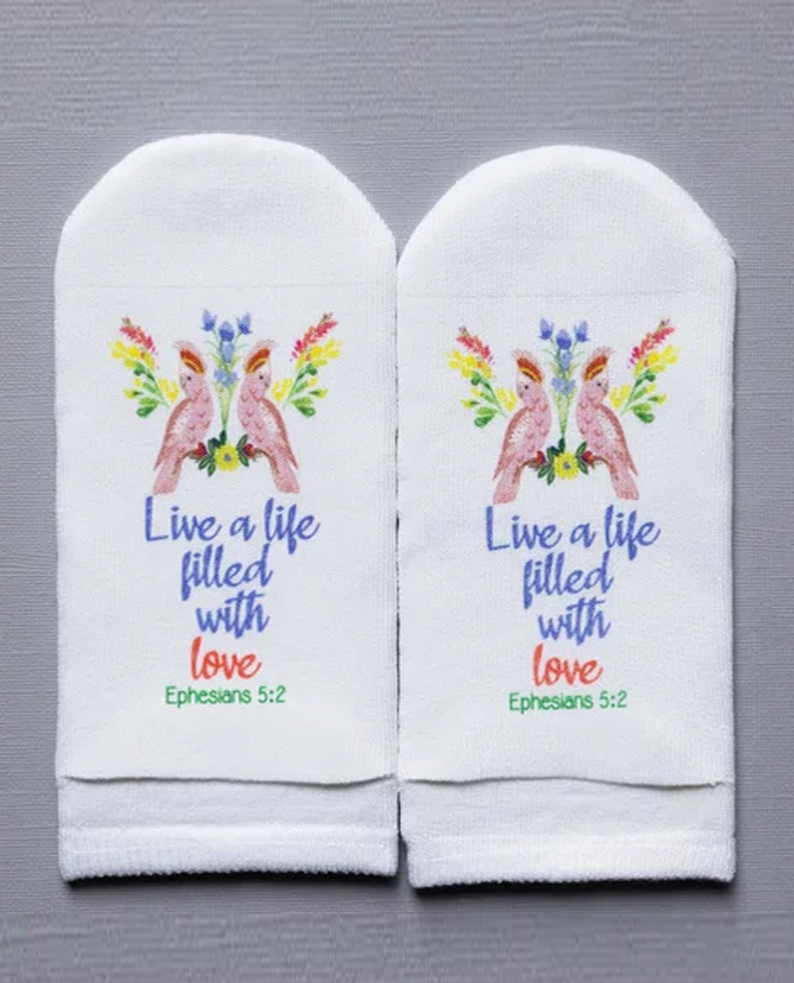 STANDING ON THE WORD EPH 5:2 LIVE A LIFE SOCK – The Clothing Cove
