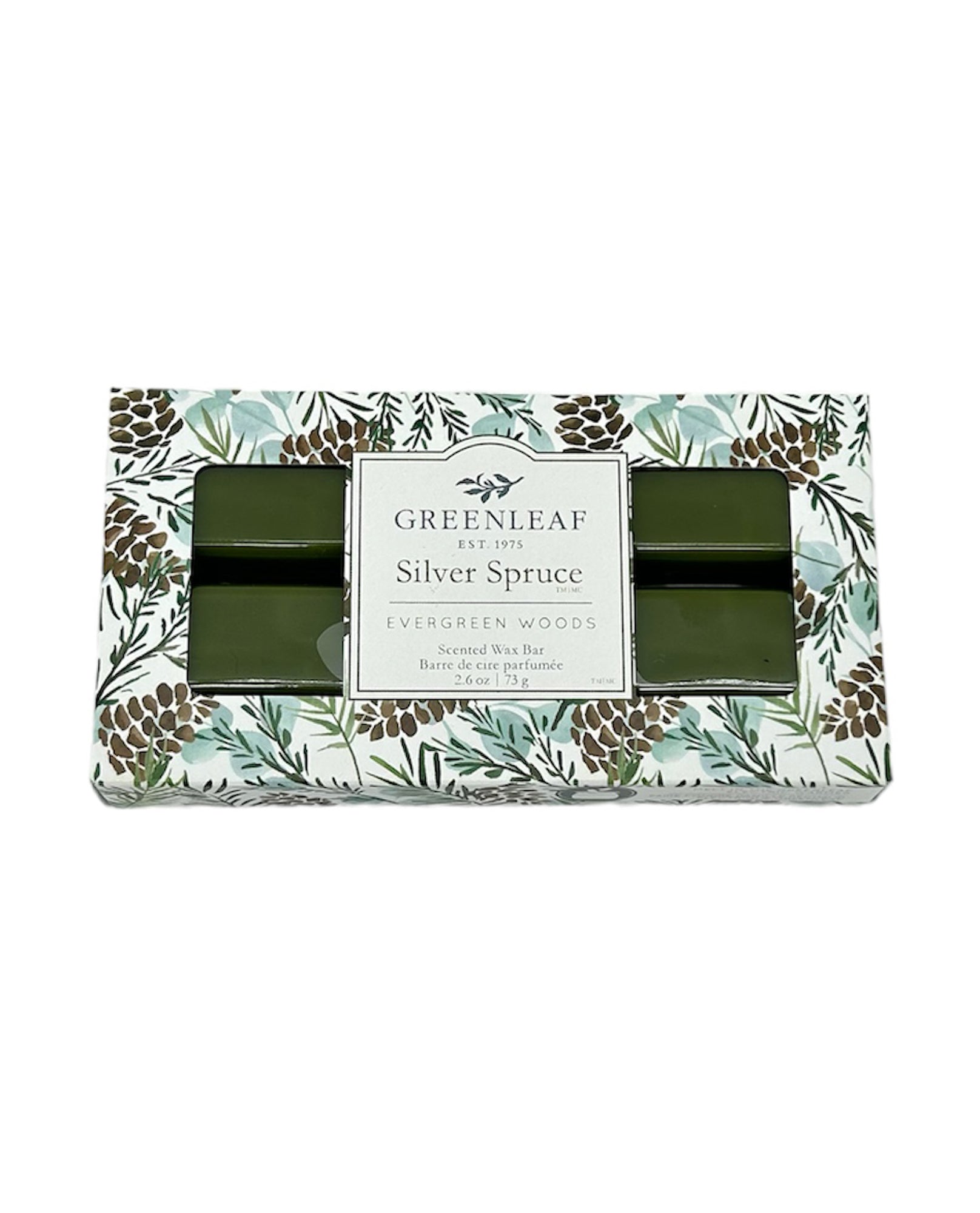 GREENLEAF GLG930485 SILVER SPRUCE SCENTED WAX BAR – The Clothing Cove