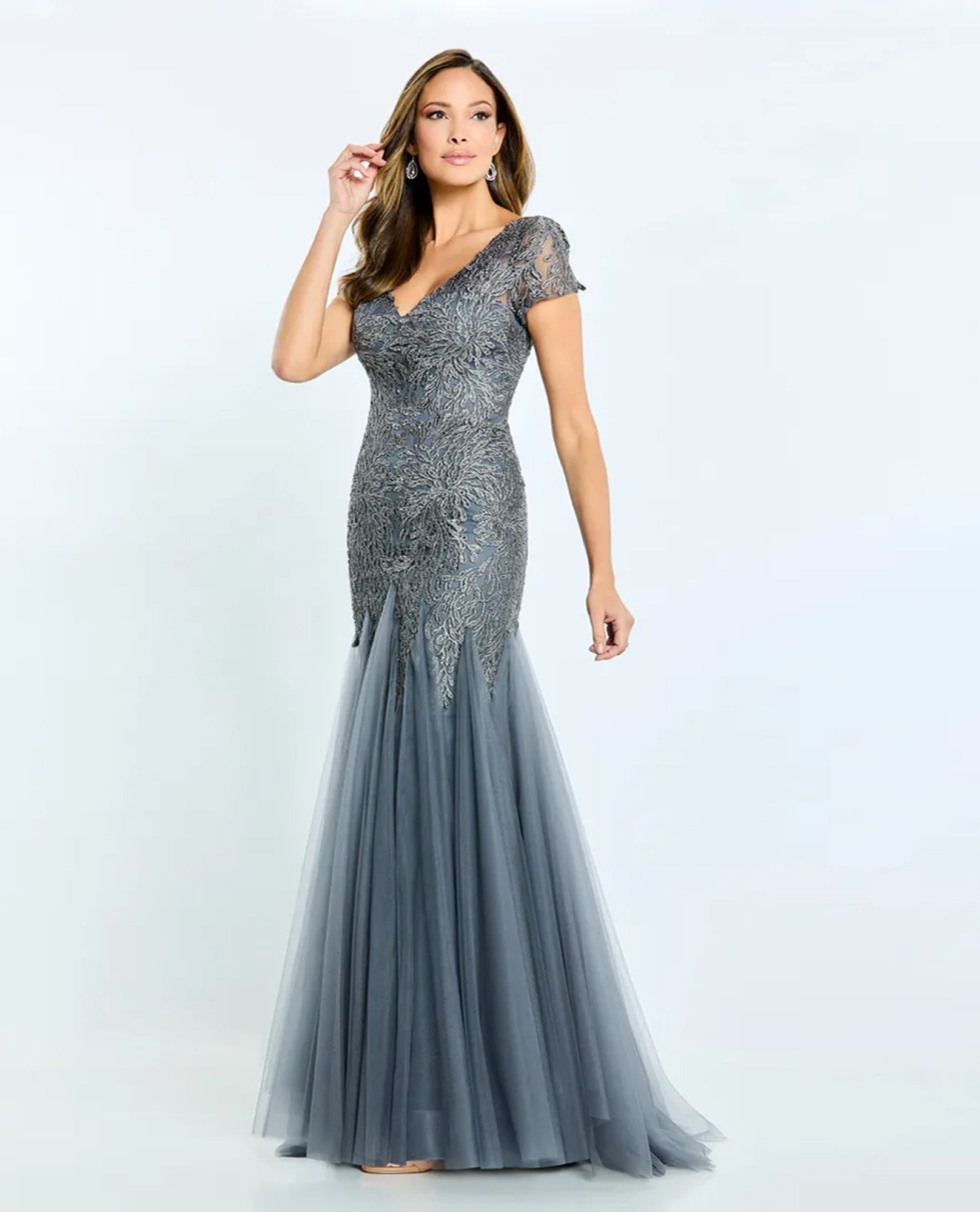 MONTAGE M501 LACE TRUMPET DROP WAIST – The Clothing Cove