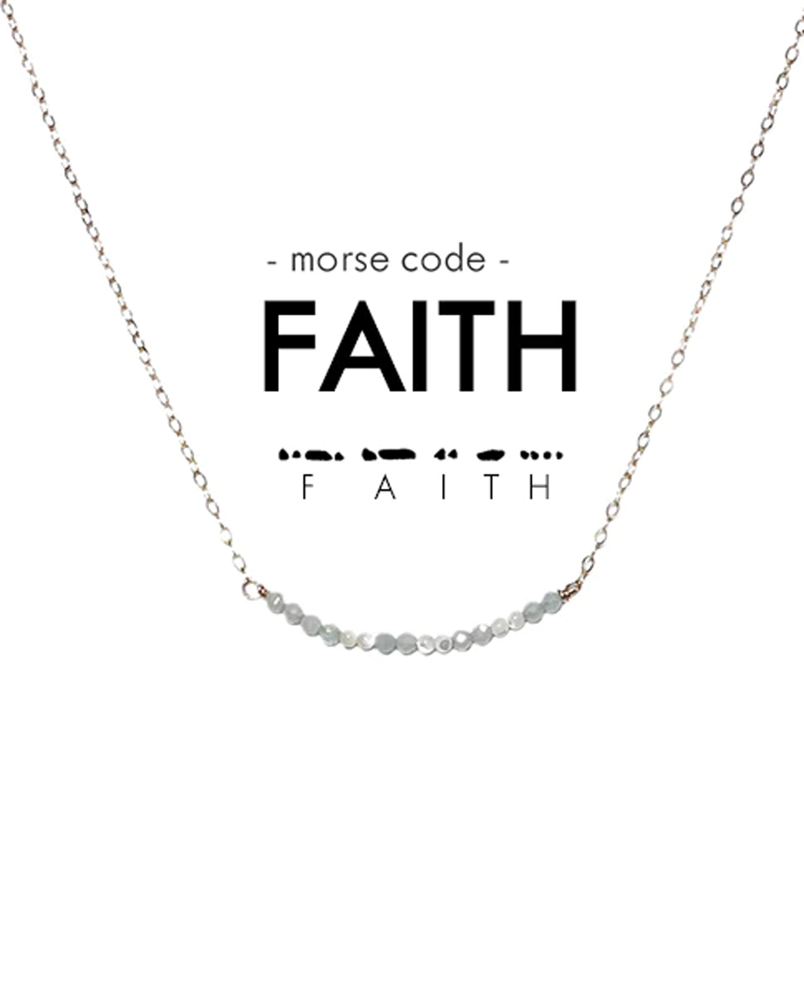 MORSE CODE NECKLACE – The Clothing Cove
