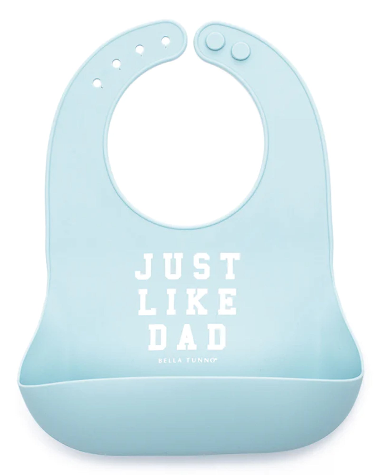 BELLA TUNNO WB246 JUST LIKE DAD WONDER BIB | Non Toxic Silicone Bib ...