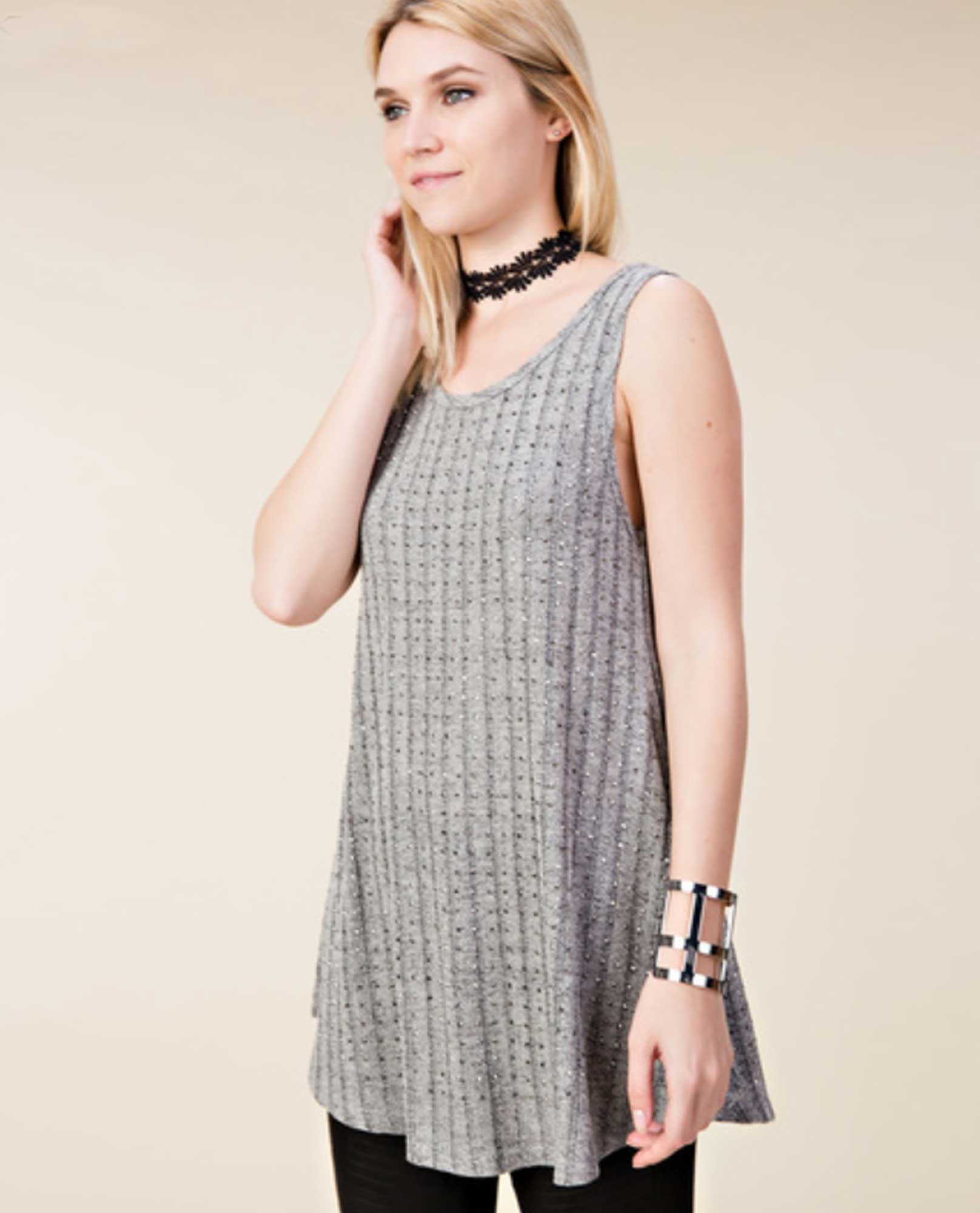 Vocal Tank Top with Stones | The Clothing Cove | Vocal Clothing