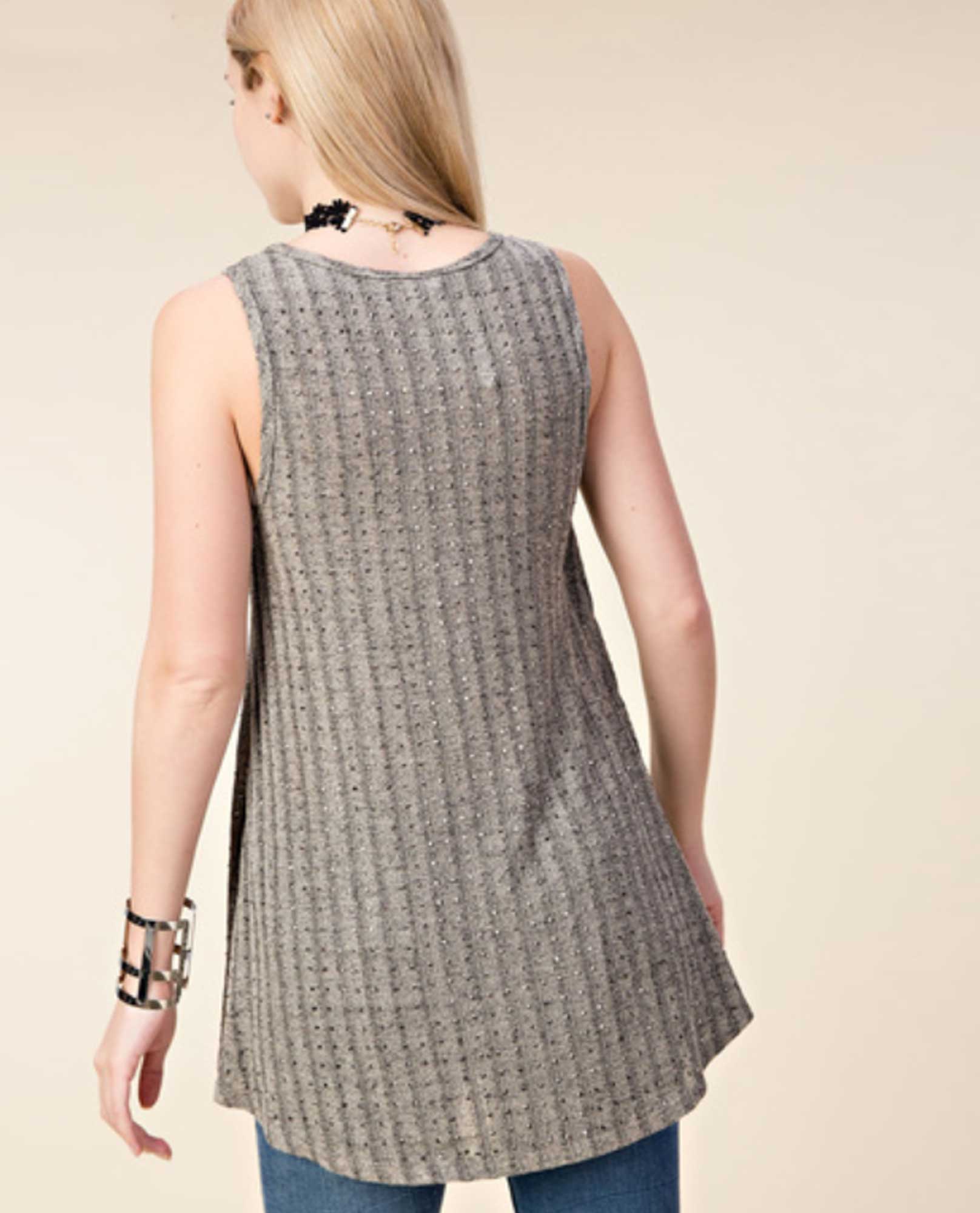 Vocal Tank Top with Stones | The Clothing Cove | Vocal Clothing