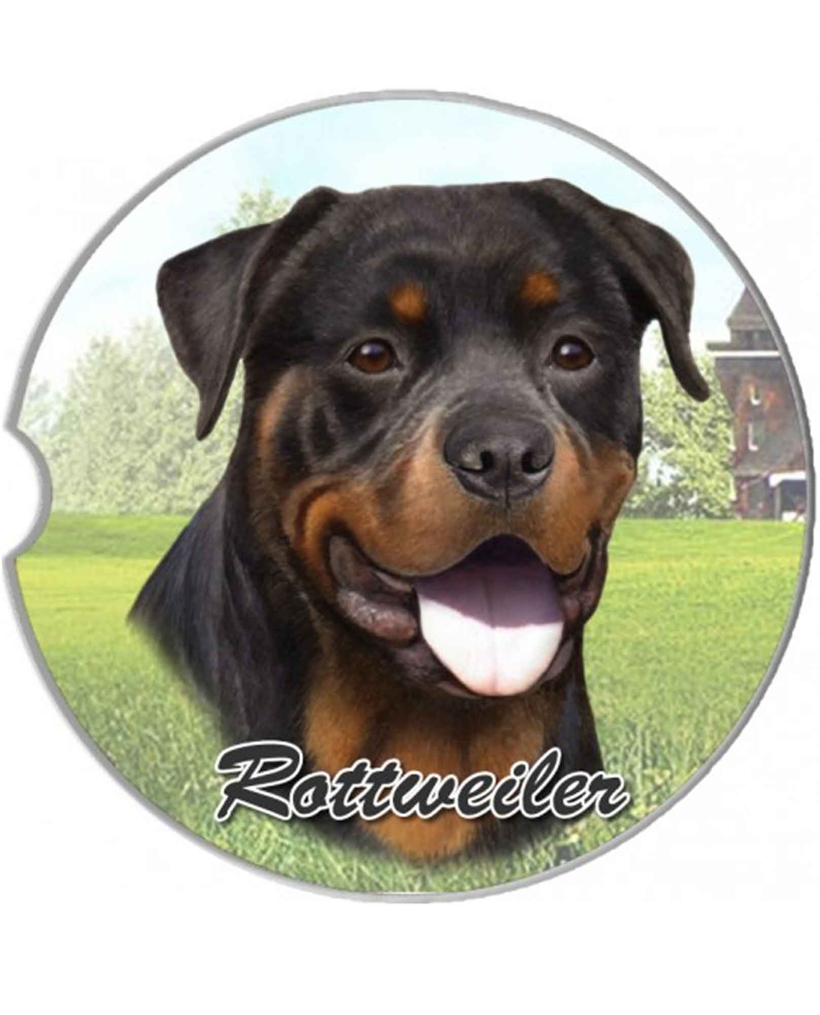 Rottweiler Car Coaster | The Clothing Cove | Dog Car Coasters