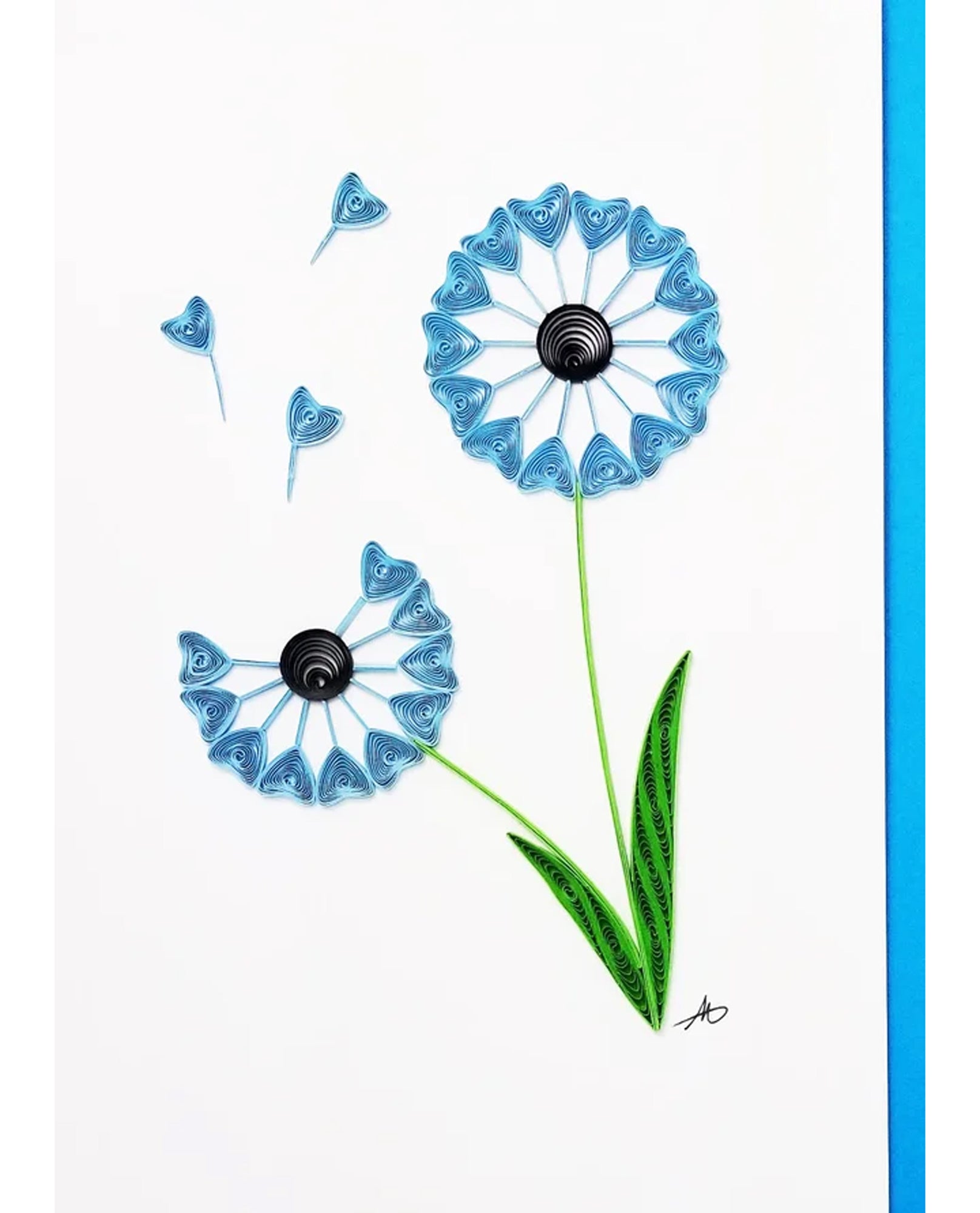 ICONIC QUILLING 317 DANDELION 5X7 CARD – The Clothing Cove