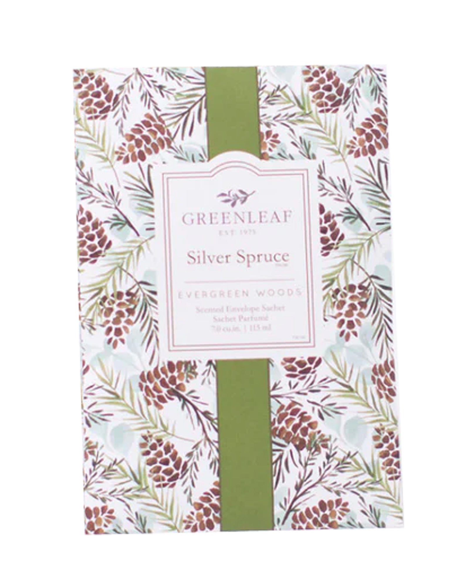 Greenleaf Fragrance GLG900485 Silver Spruce Large Sachet – The Clothing ...