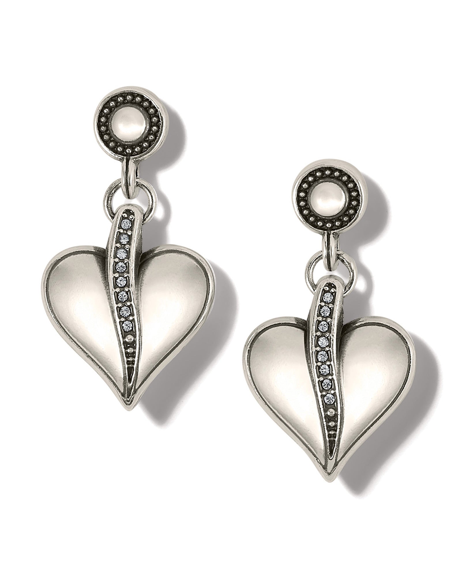 Brighton JA9332 Precious Heart Drop Post Earring | Brighton Jewelry ...