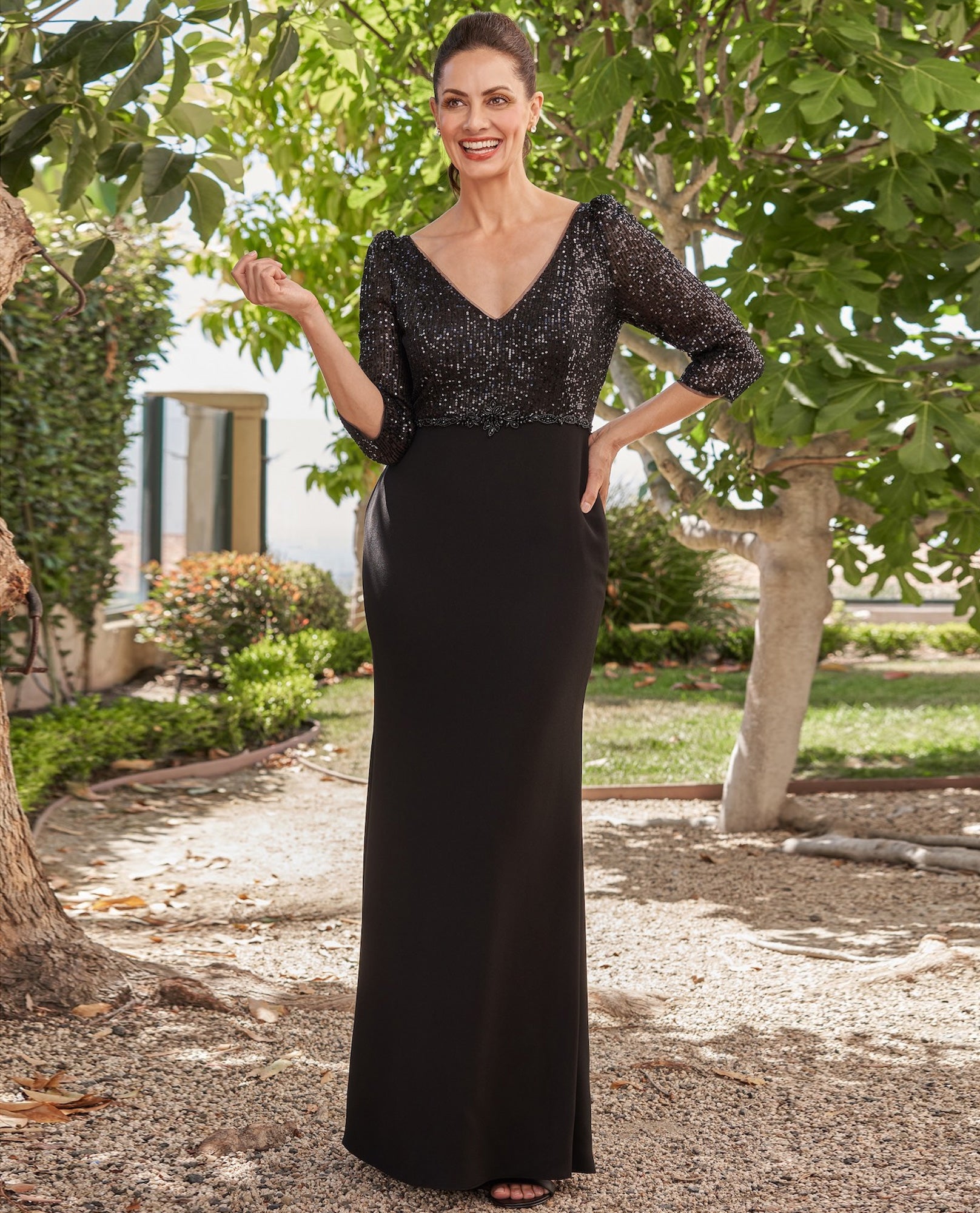 Jade Jasmine K258012N**** Stretch Sequin Bodice – The Clothing Cove