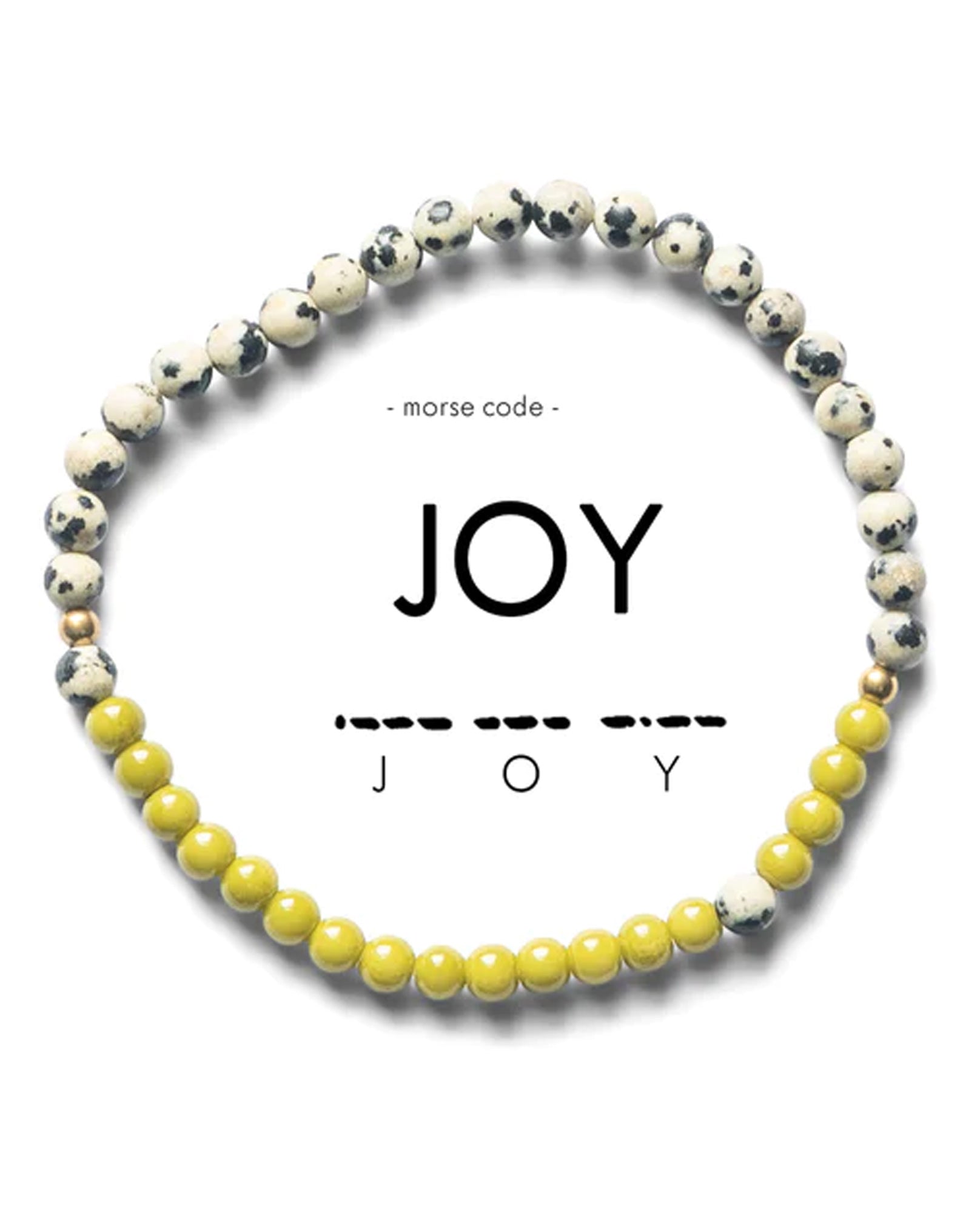 Morse Code Bracelet JOY – The Clothing Cove