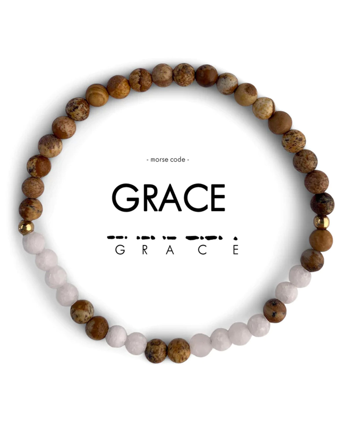 Morse Code Bracelet GRACE – The Clothing Cove