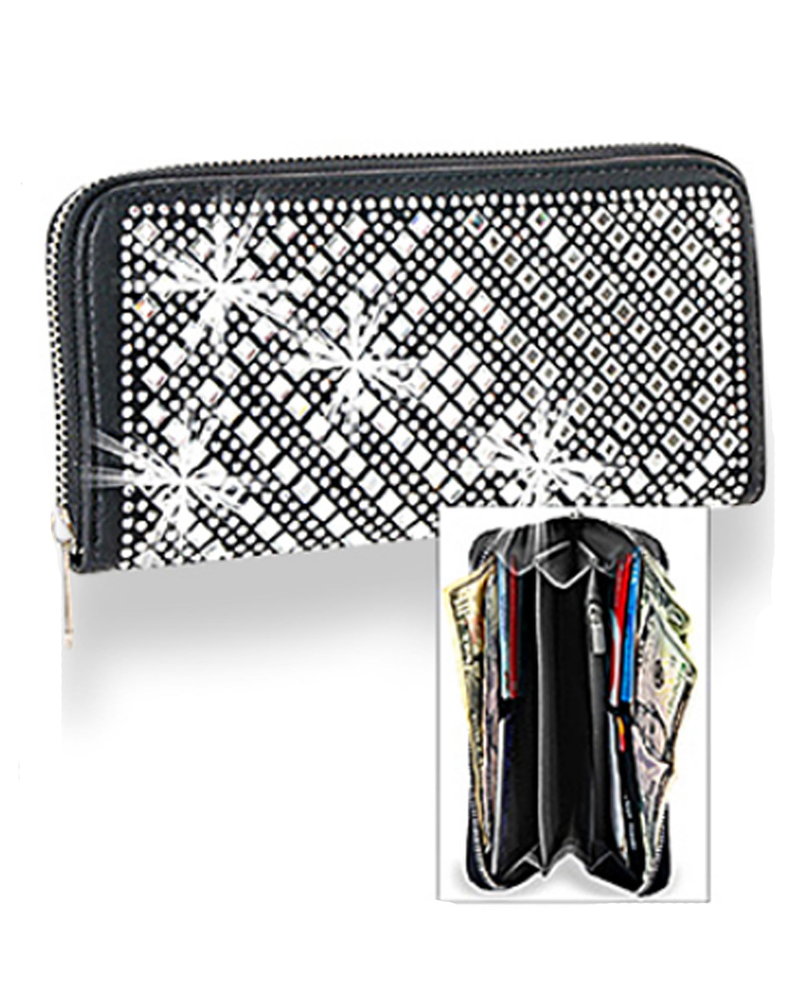Rhinestone Wallet – The Clothing Cove