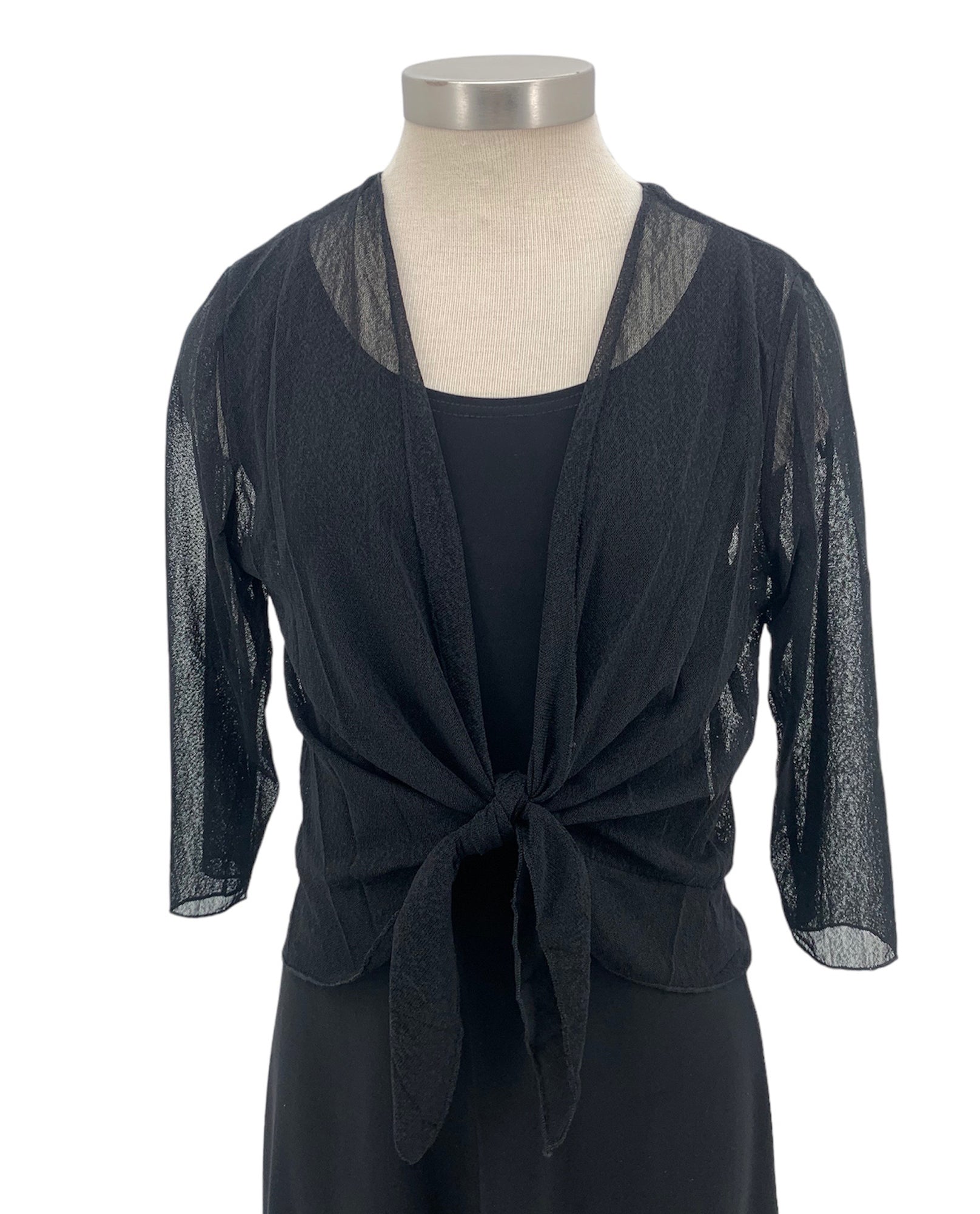 CREATION A513 SOLID MESH BOLERO – The Clothing Cove