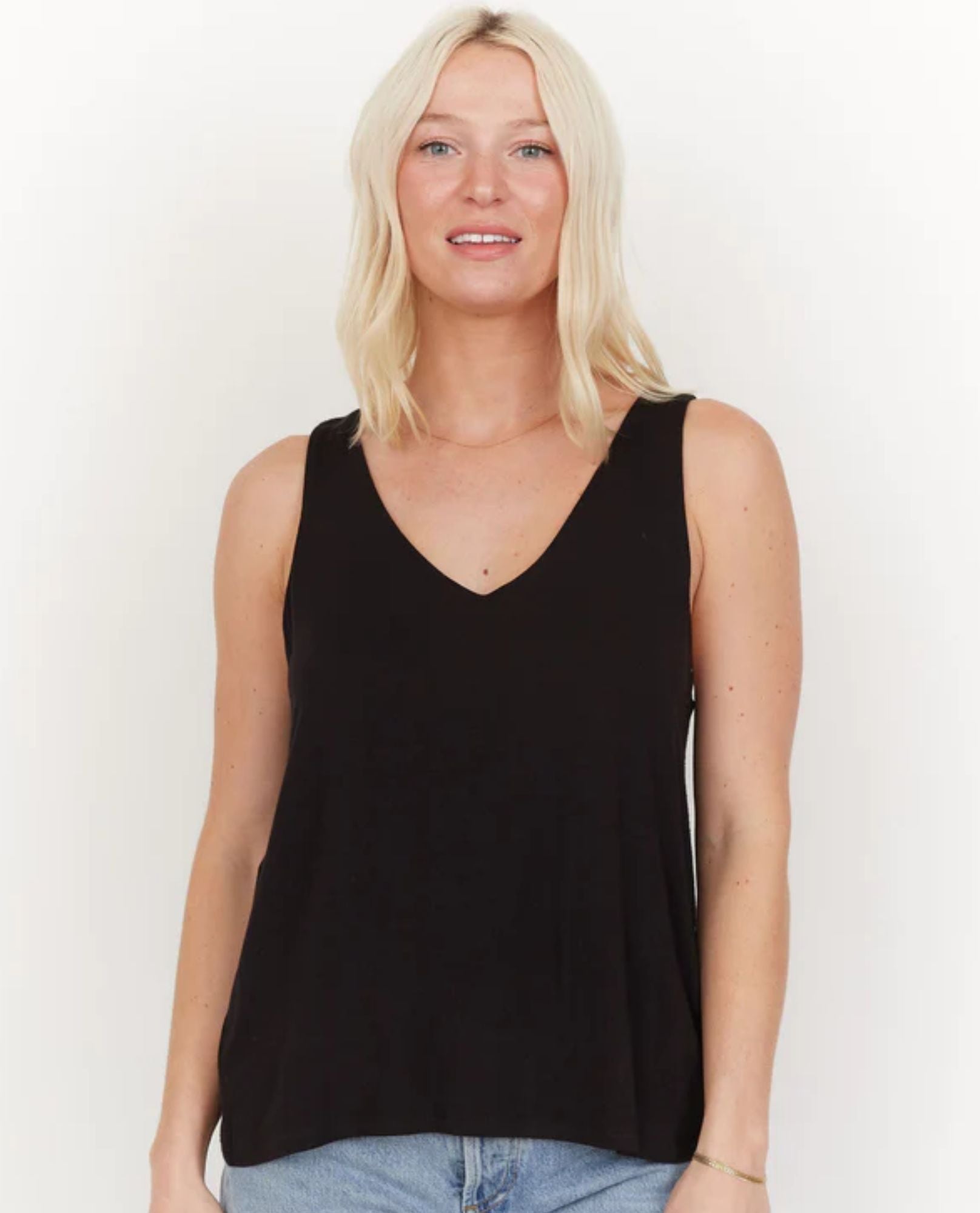 KYLIE PAIGE R21809 AMAYA REVERSIBLE TANK | Double Lined Tank Top – The ...